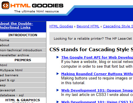 20 Best Websites to Learn and Master CSS - blueblots.com